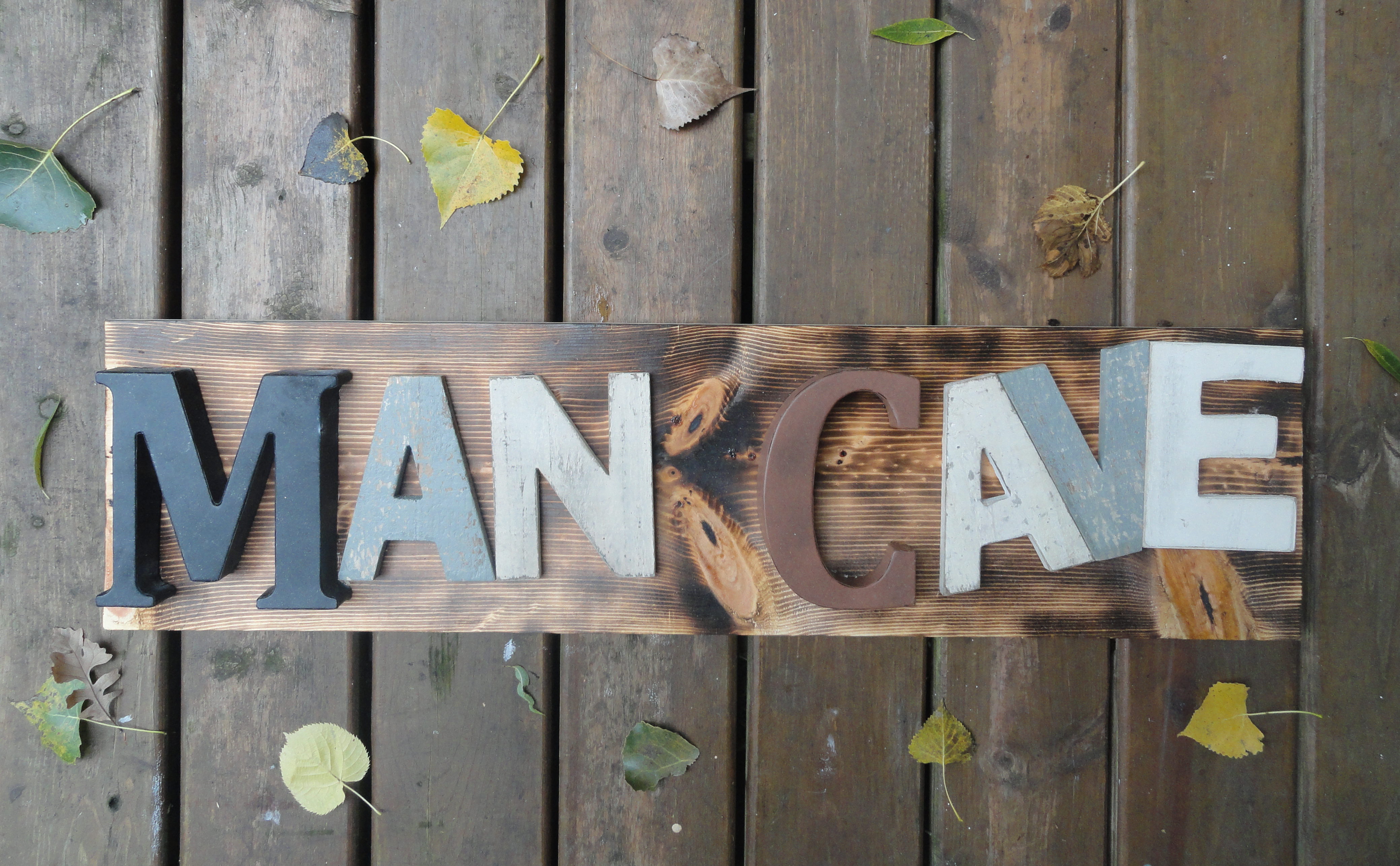 DIY Reclaimed Wood Signs - Leah and Joe: Home DIY Projects & Crafts