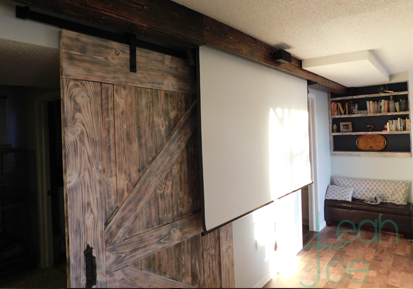 Movie Room REVEAL - Leah and Joe: Home DIY Projects & Crafts